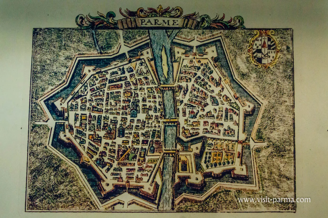 Parma tourist map | Insiderpuj.com